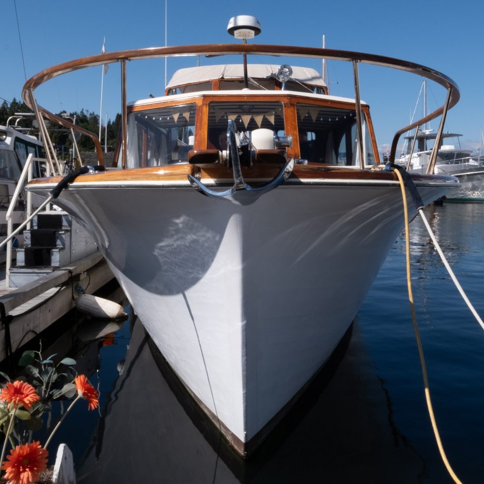 1958 Monk Triple Deck Cruiser 41 - Calibre Yacht Sales