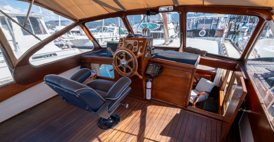 1958 Monk Triple Deck Cruiser 41 - Calibre Yacht Sales