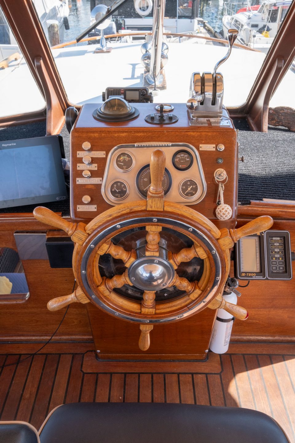 1958 Monk Triple Deck Cruiser 41 - Calibre Yacht Sales
