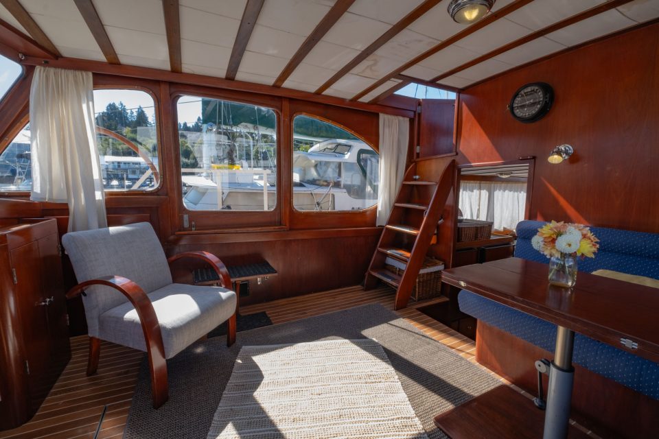 1958 Monk Triple Deck Cruiser 41 - Calibre Yacht Sales