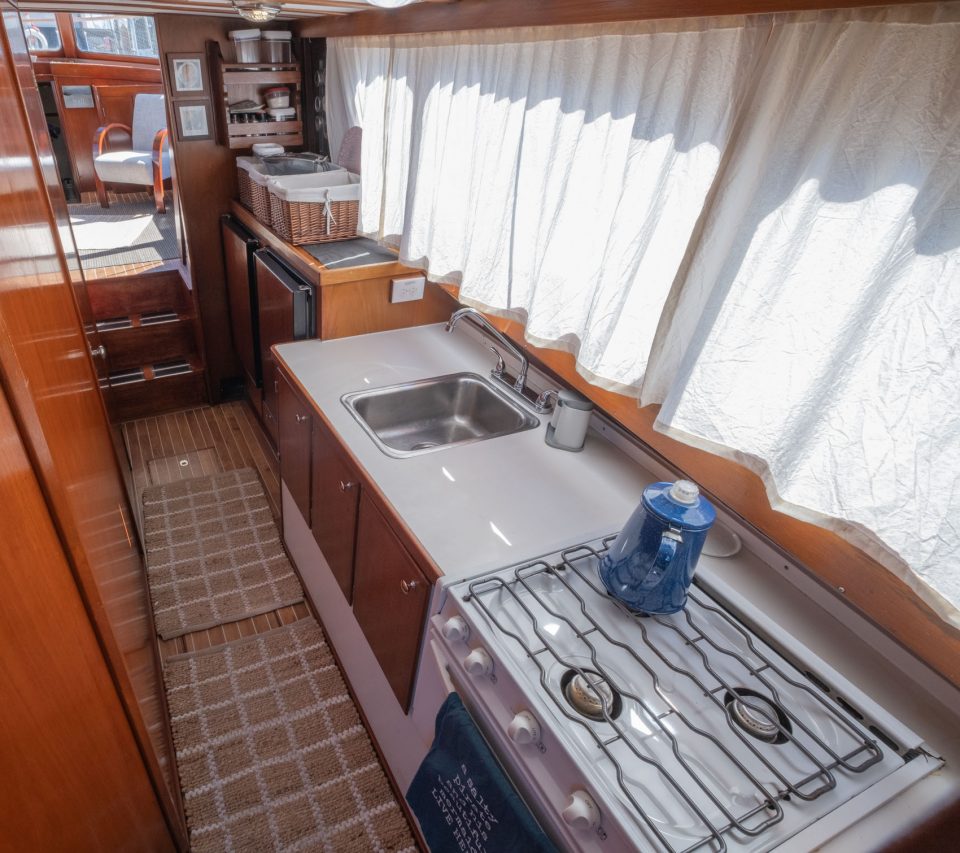 1958 Monk Triple Deck Cruiser 41 - Calibre Yacht Sales