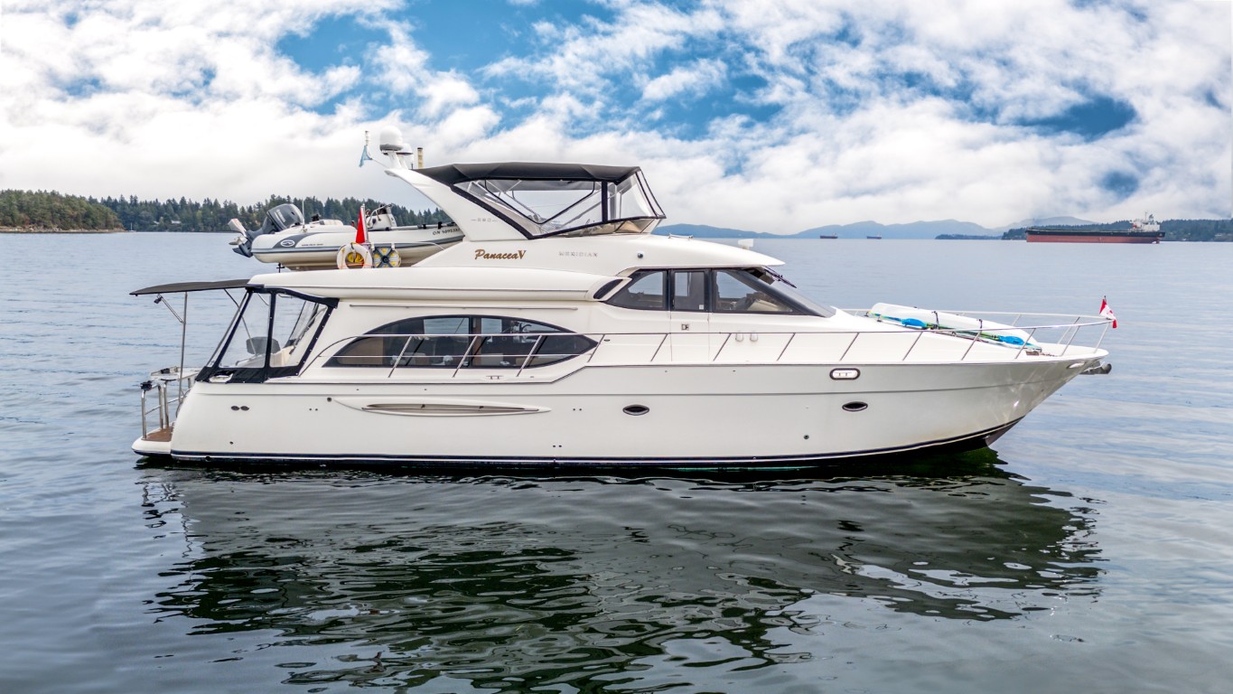 2007 Meridian 580 Pilothouse - Calibre Yacht Sales